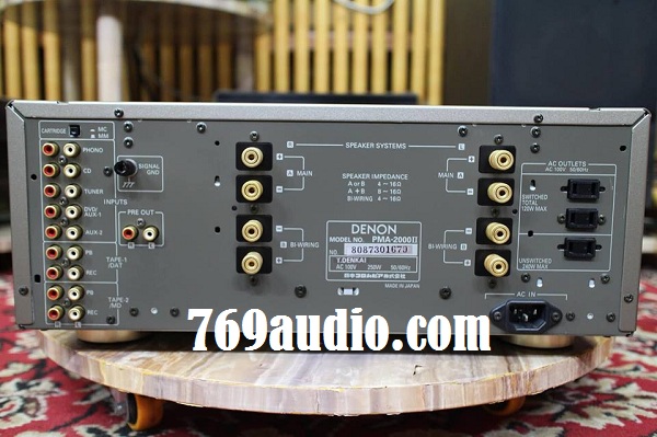 Amply Denon 2000II - Chia Sẻ Kiến Thức Điện Máy Việt Nam